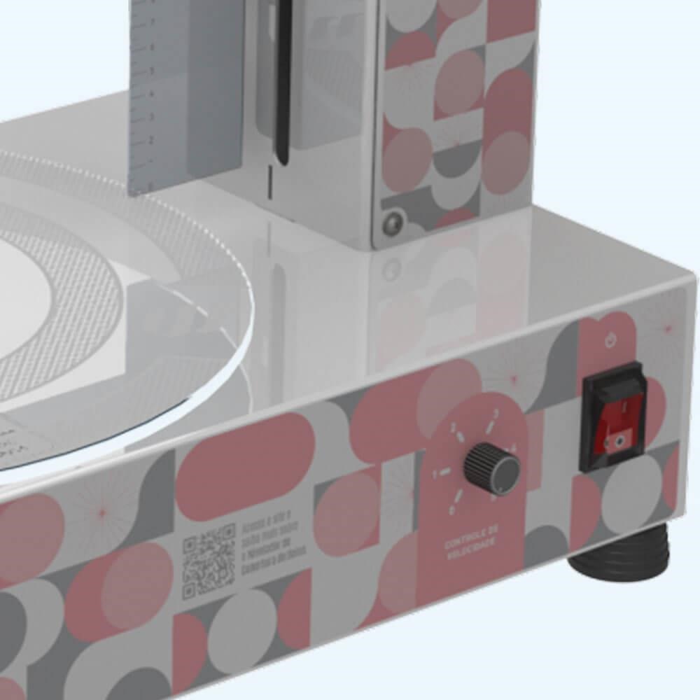 Nivelador De Cobertura de Bolos Redondos Braesi Rosa Bivolt BNCB-360 5 ...