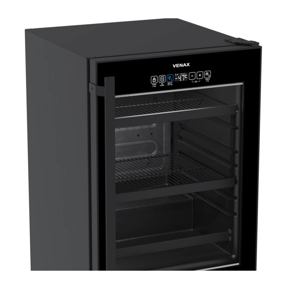 Conjunto Venax Cervejeira e Adega Touch Top Light-In 100 Litros preto ...